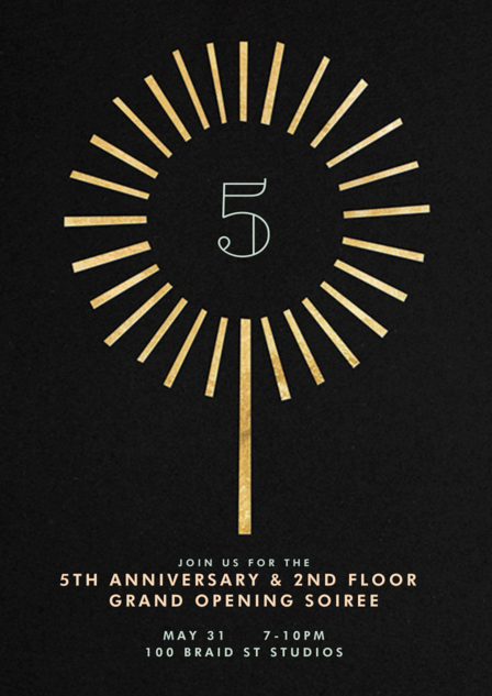 COME CELEBRATE THE 5TH ANNIVERSARY OF 100 BRAID STREET STUDIO ...